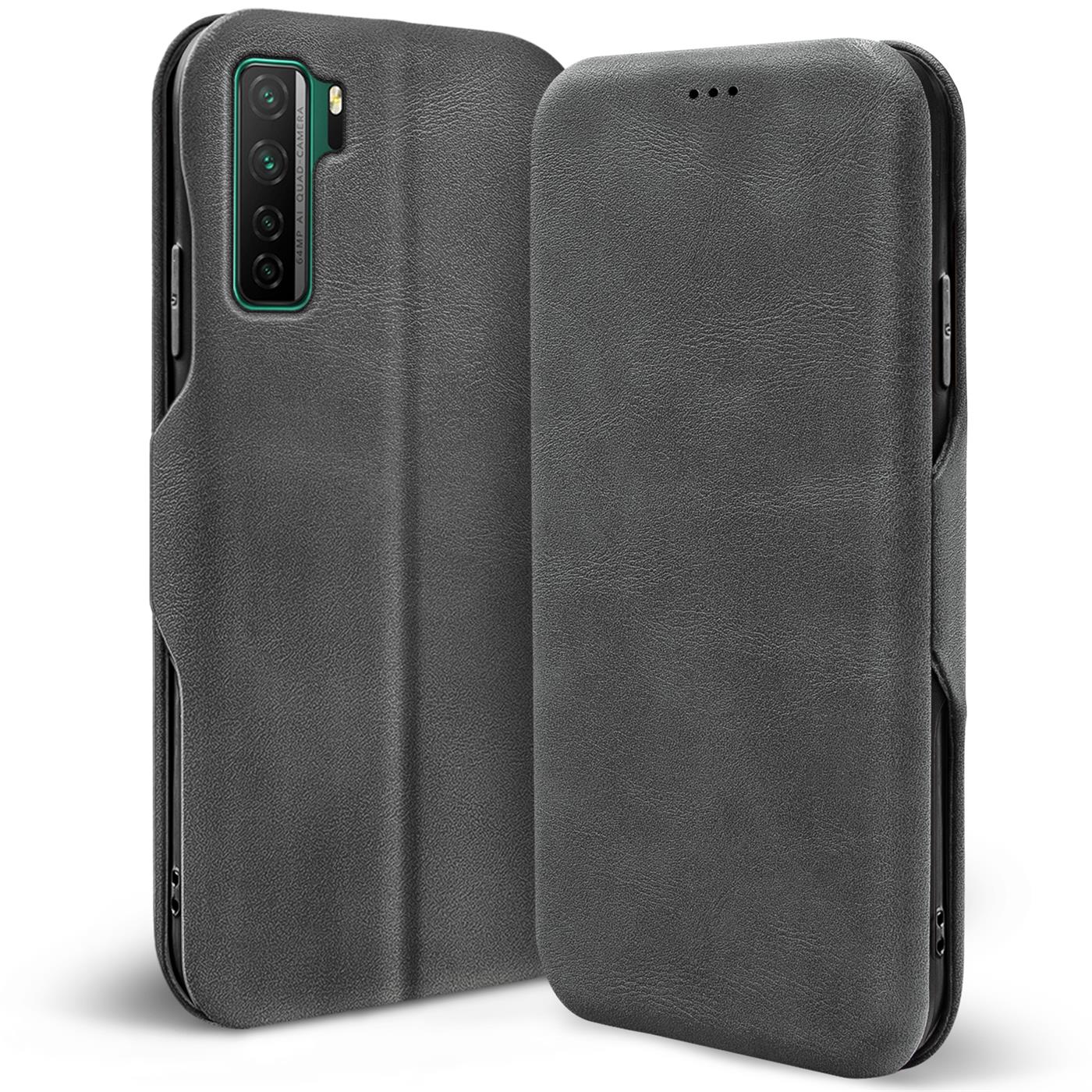Handy Tasche für Huawei P40 Lite 5G Hülle Schutzhülle Book Case Etui ...